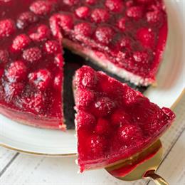 Чизкейк с малиной (не нарезан) купить в Москве и Санкт-Петербурге в интернет-магазине cheese ...